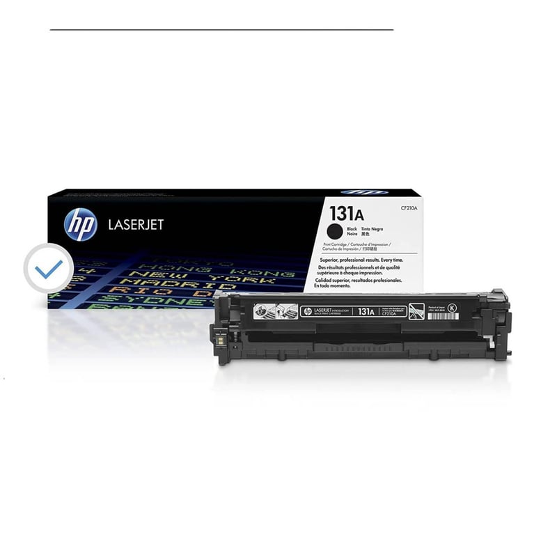 TONER HP 131A CÓDIGO CF210A NEGRO 1600 Pág HP | falabella.com
