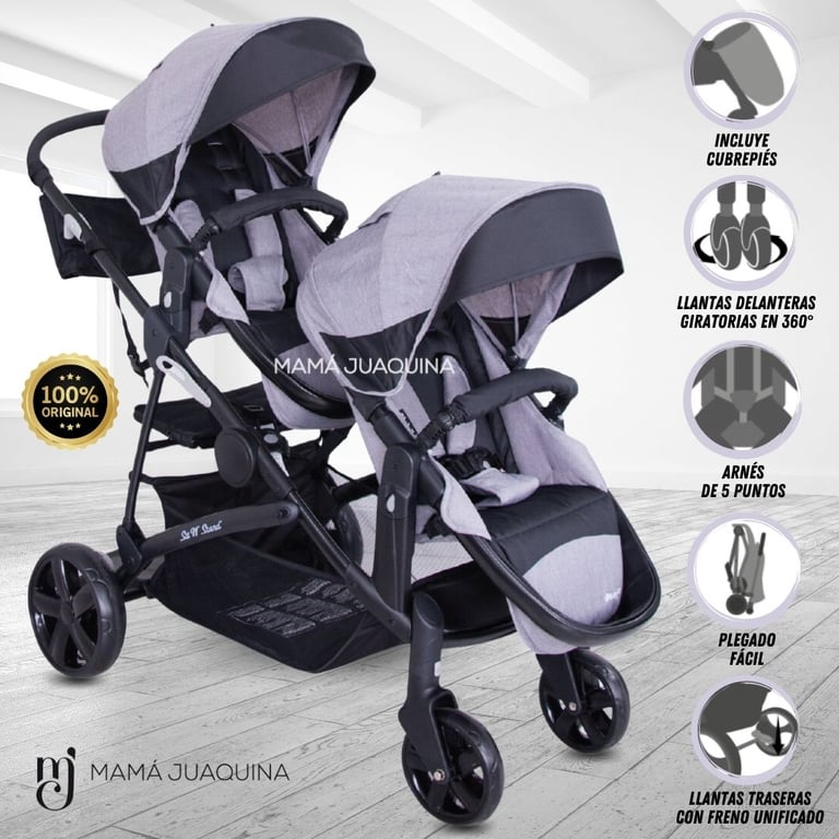 Coche Mellicero Deportivo «BEAUMONT» Edición Limitada Gray EBABY ...