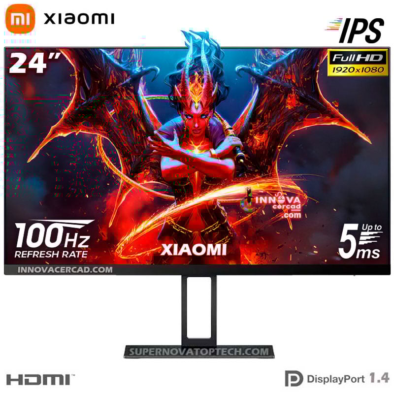 Monitor Xiaomi A24I 24 Full HD 1920x1080 IPS 100HZ 5MS XIAOMI ...