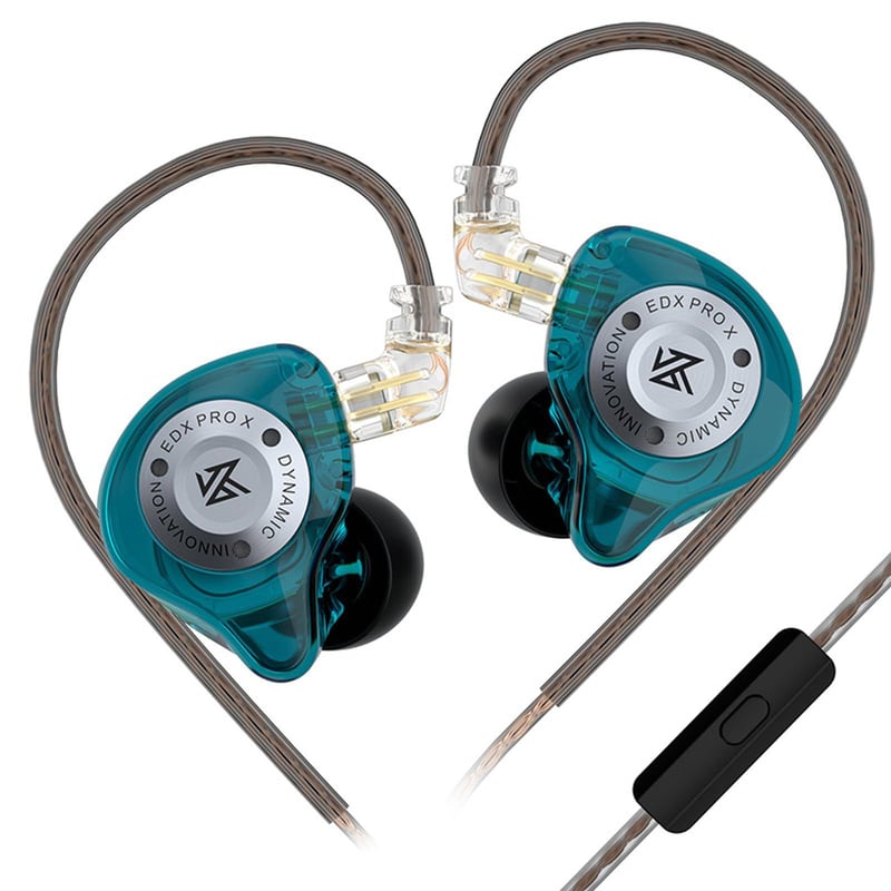 Audífonos In-Ear KZ EDX PRO X con graves dinámicos-Con MIC Auriculares ...