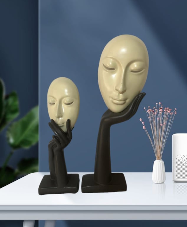 Escultura Mascara de Dama Abstracta GENERICO | falabella.com