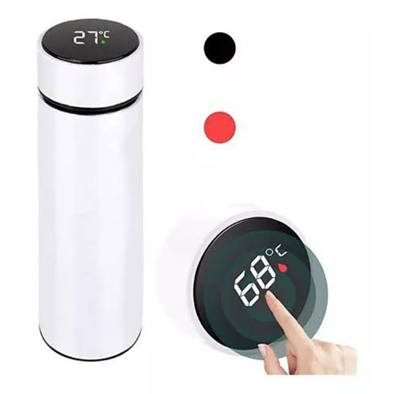 TERMO DIGITAL SMART TACTIL LED CONTROL TEMPERATURA BLANCO A INOXIDABLE ...