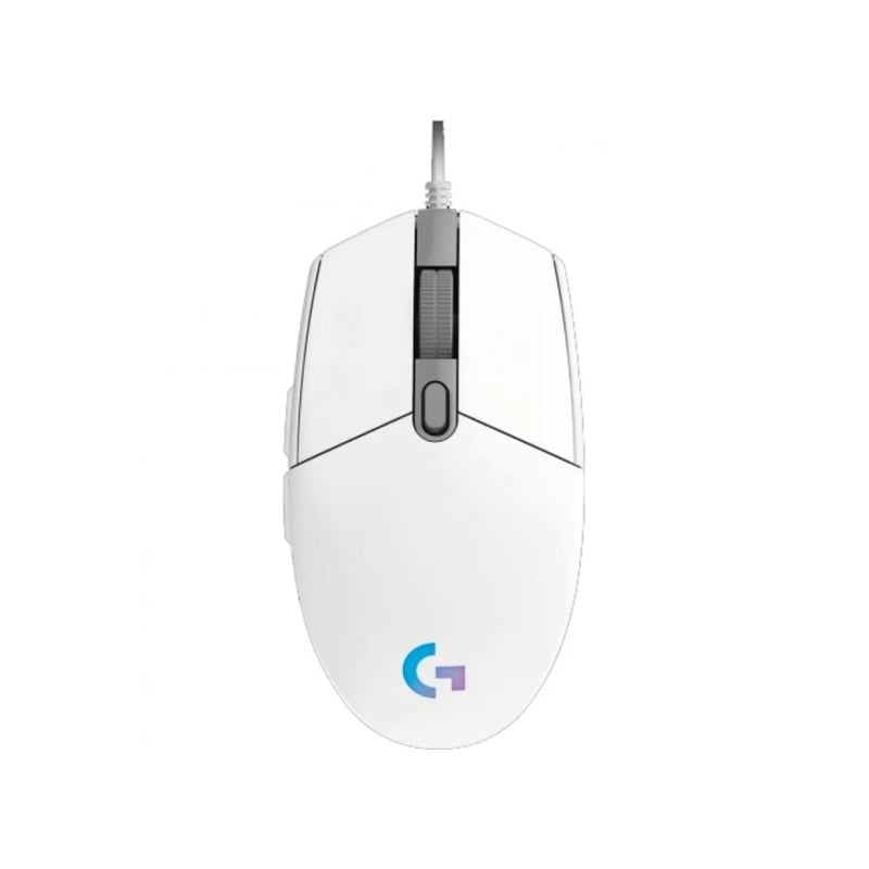 MOUSE LOGITECH G203 LIGHTSYNC OPTICAL 8000 DPI RGB BLANCO LOGITECH ...