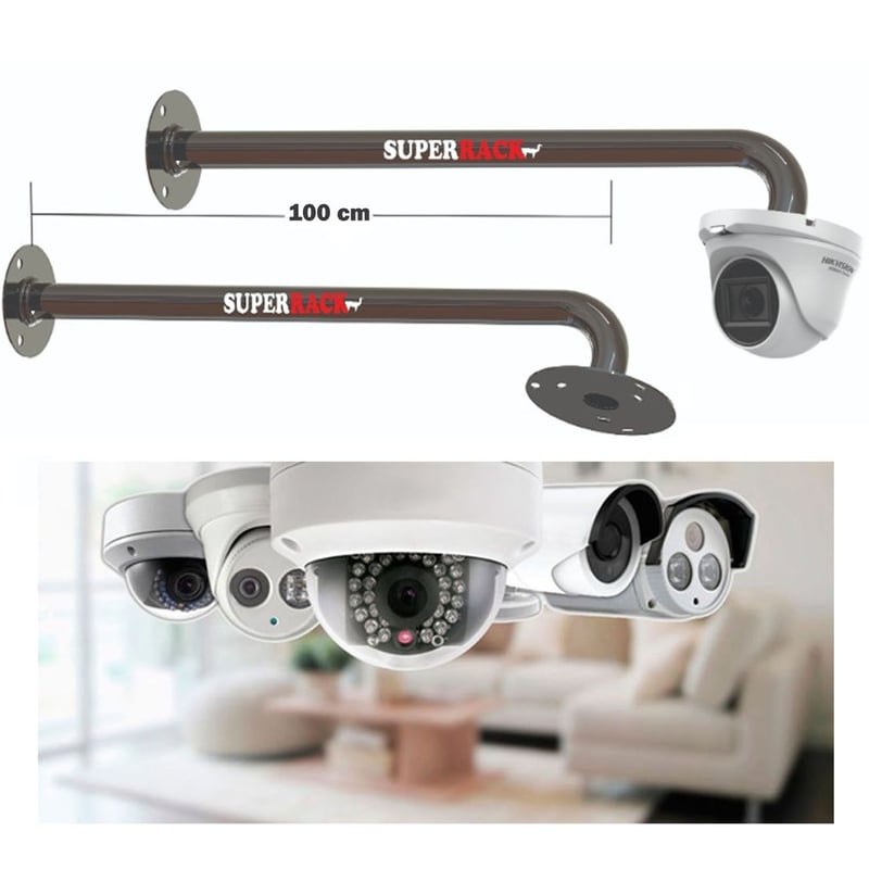 Rack Para Cámara de Seguridad Domo 100 cm de Distancia SUPER RACK ...