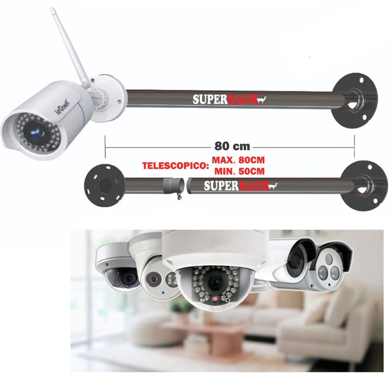 Rack Para Cámara de Seguridad Compacta 80 cm de distancia SUPER RACK ...
