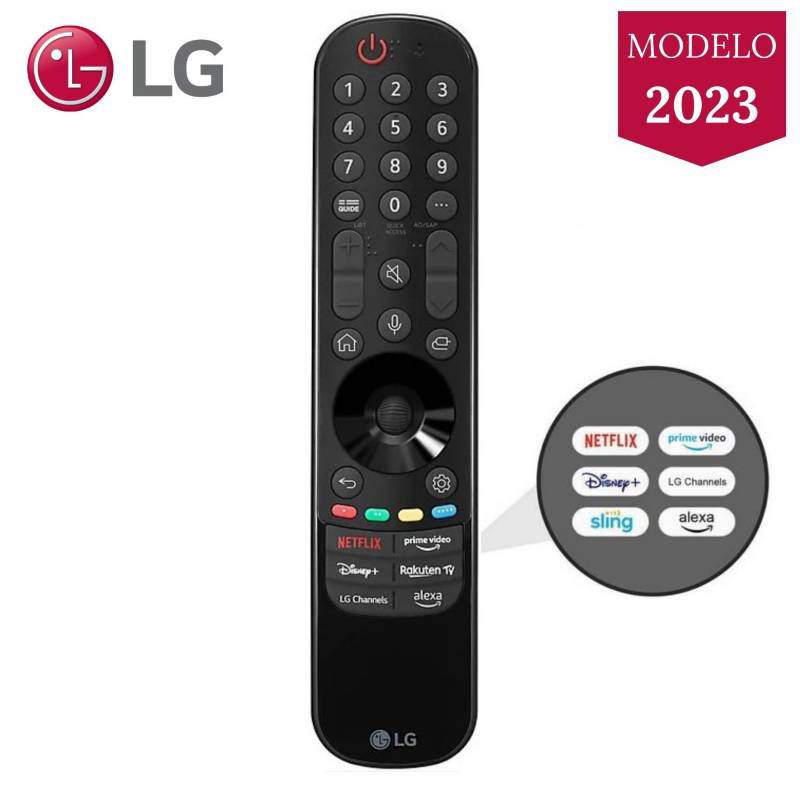 Control Magic LG MR23GN Con Botón Alexa Y LG Channels Modelo 2023 LG ...