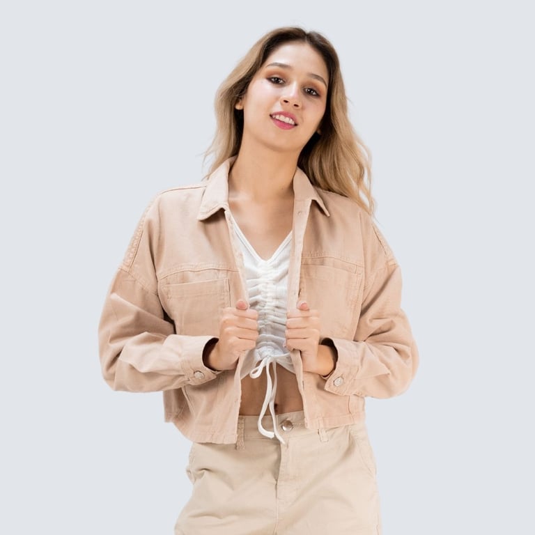 CASACA CROP MUJER PARADA111 HANDA PARADA 111 | falabella.com