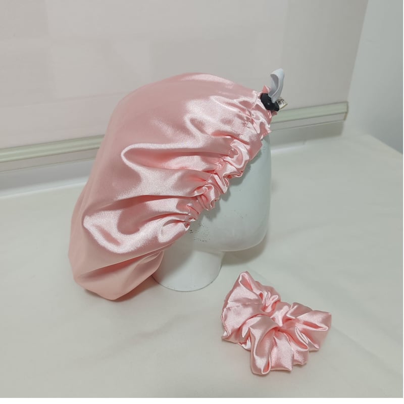 Gorro Antifrizz en Satín para Dormir - Color Rosa GENERICO | falabella.com
