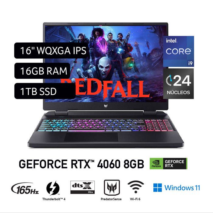 Laptop Acer Predator Helios Neo 16 16 Windows 11 Intel Core I9 13a Gen ...