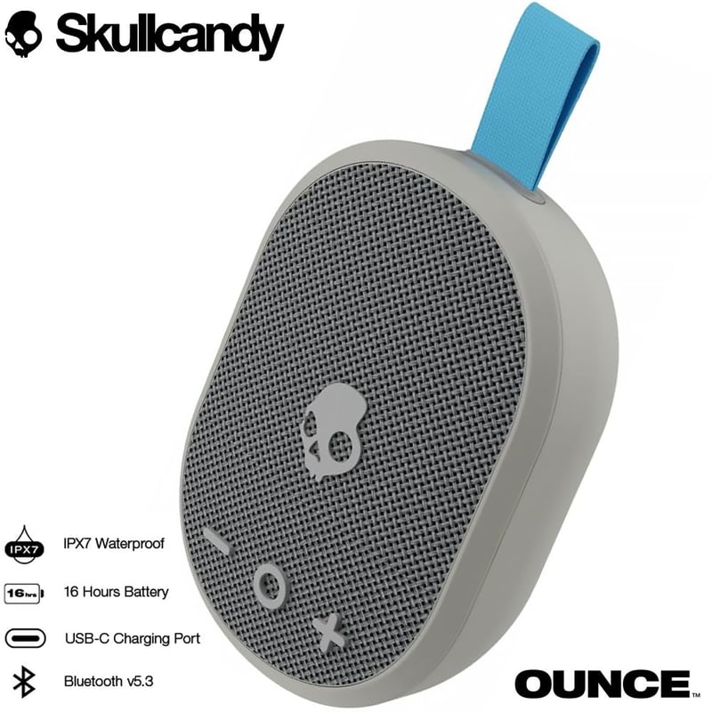 Skullcandy Parlante Bluetooth 5.3 Mini Extra Bass Portatil IPX7 Ounce ...