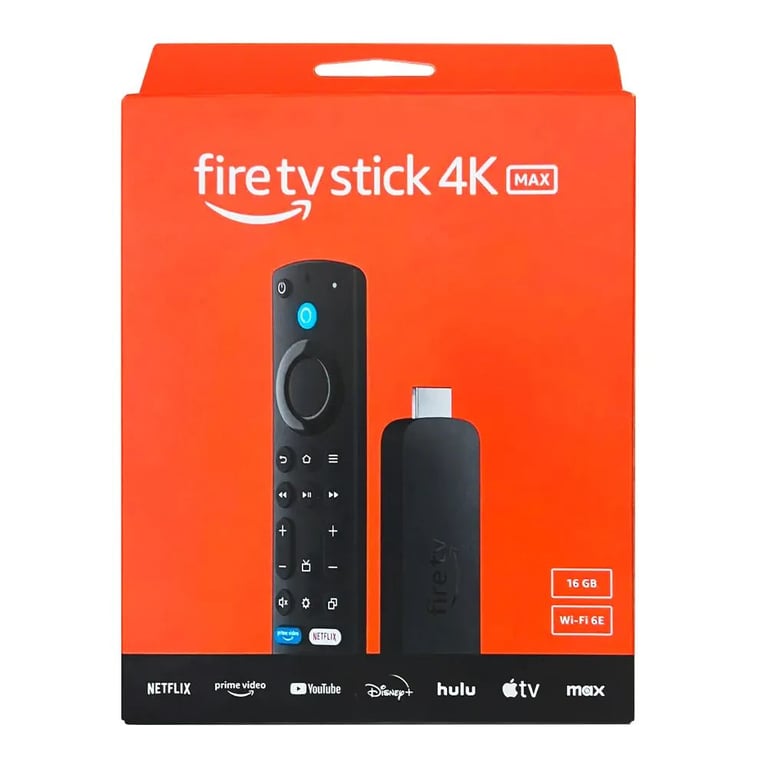 AMAZON FIRE TV STICK 4K MAX 16GB WI-FI 6E AMAZON | falabella.com