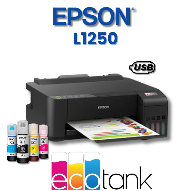 IMPRESORA EPSON ECOTANK L1250 EPSON | falabella.com