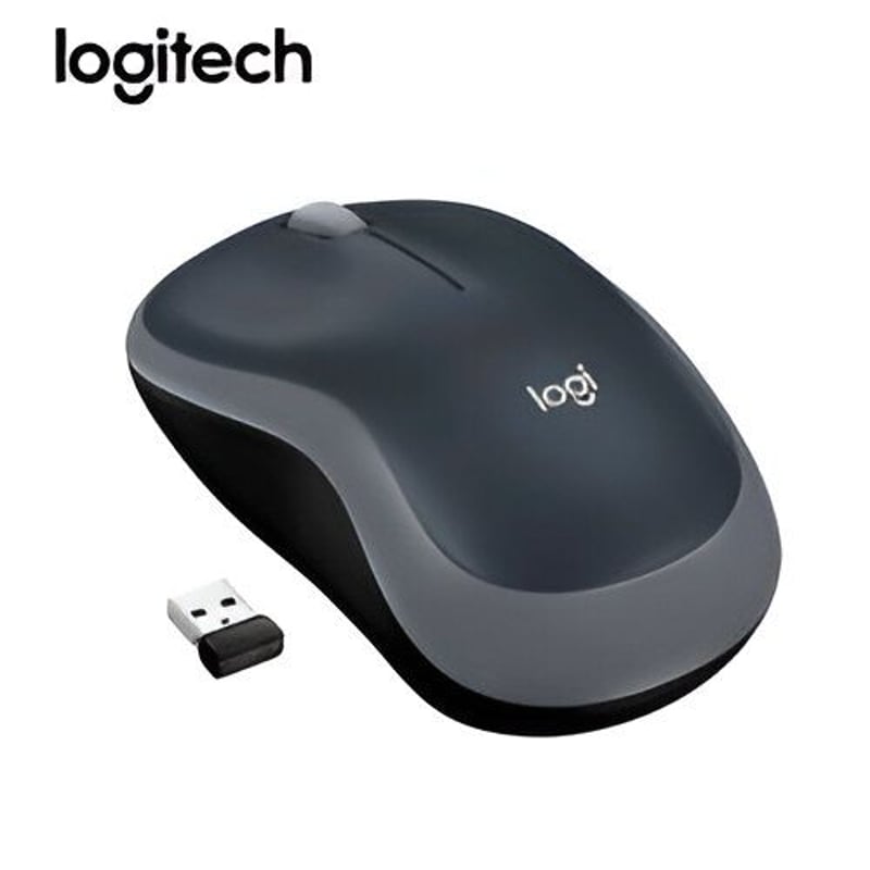 MOUSE LOGITECH M185 WIRELESS GRAY LOGITECH | falabella.com