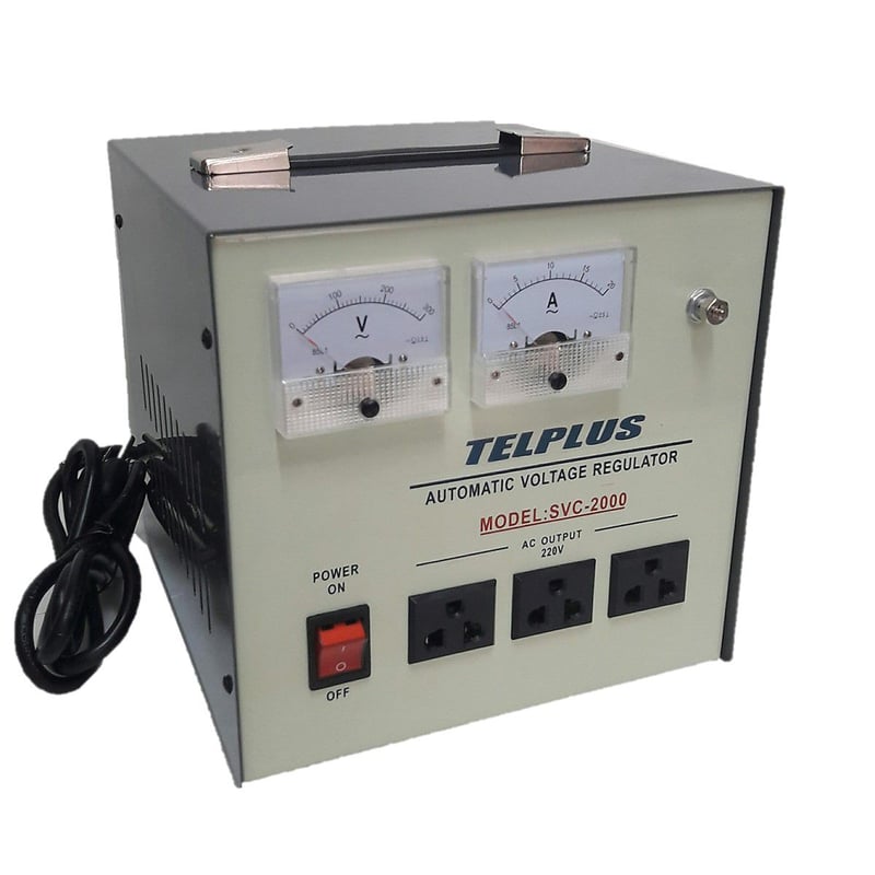 Estabilizador Servomotor Telplus de 2000VA Modelo SVC-2000 GENERICO ...