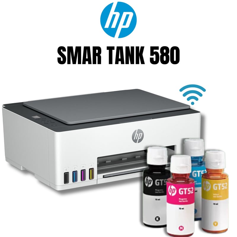 IMPRESORA MULTIFUNCIONAL HP SMART TANK 580 HP | falabella.com