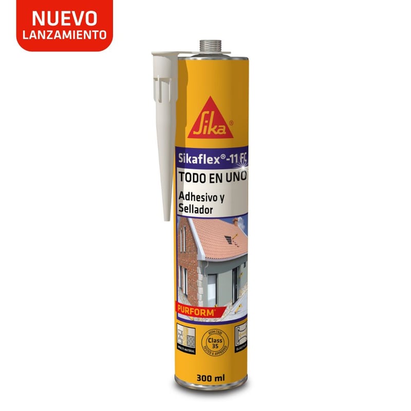 Adhesivo y Sellante elástico Sikaflex-11 FC Purform Blanco 300ml SIKA ...
