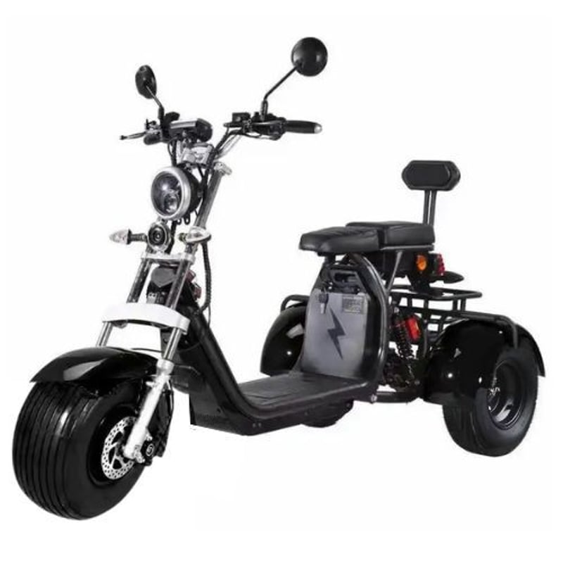 MOTO TRIMOTO ELECTRICA 3 RUEDAS 2000W 20AH AUTONOMÍA 50KM MAMUTT ...