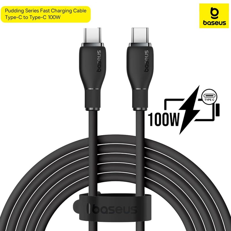 Baseus Cable USB-C a USB-C 100W 480Mbps Fast Charger BASEUS | falabella.com