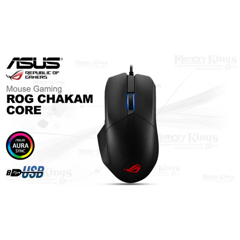 MOUSE Gaming ASUS ROG CHAKRAM CORE RGB 16K ASUS | falabella.com