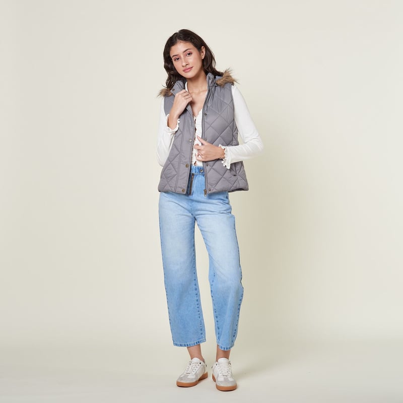 Chaleco Lee Gris Mujer Exit EXIT | falabella.com