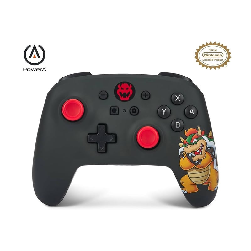Mando Pro Controller Super Mario Bowser Power A Nintendo Switch ...