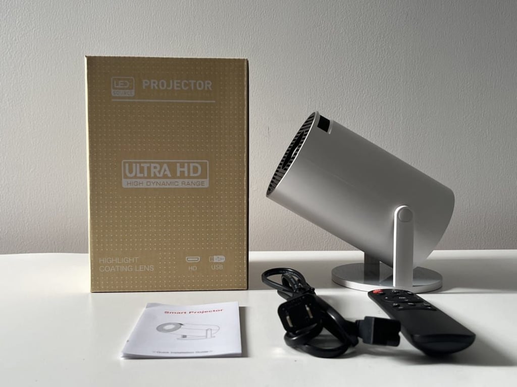 Proyector LED Portátil HY300 HDMI Android 4K Full HD OEM | falabella.com