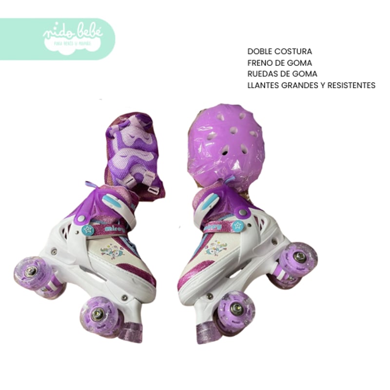 PATIN 4 RUEDAS OXIE PONY TALLA M 31 – 34 OXIEPRO | falabella.com