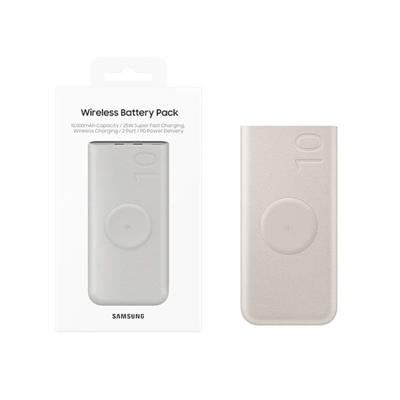 Samsung Wireless Power Bank 10000mAh Carga Inalámbrica SAMSUNG ...