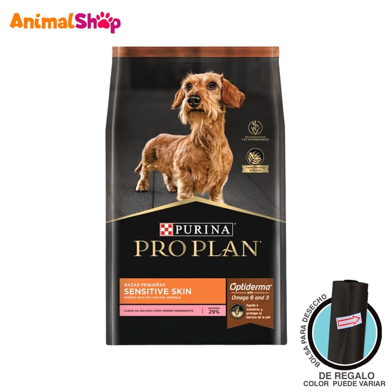 Alimento Perro Pro Plan Sensitive Salmon Raza Pequeña 7 Kg PRO PLAN ...