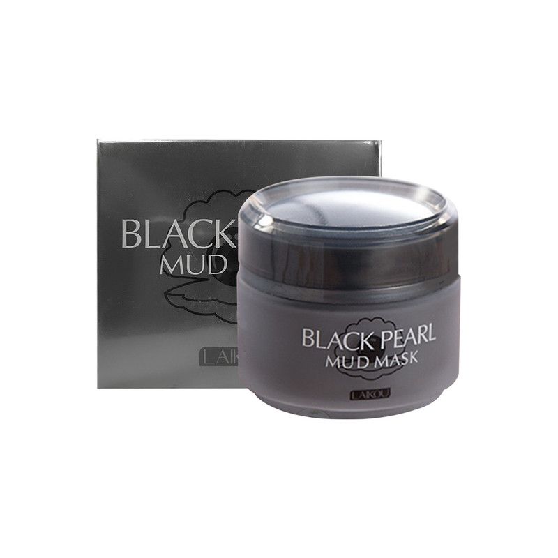 Crema Facial De Perlas Negras Mascarilla De Barro Laikou 85Gr BIOAQUA ...