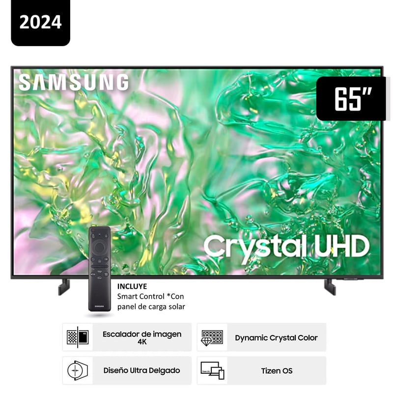Televisor Samsung 65” CRYSTAL UHD 4K SMART UN65DU8000GXPE SAMSUNG ...