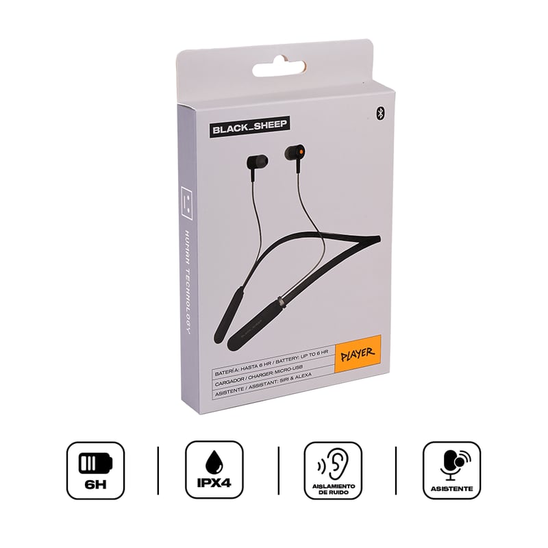 Audífonos Blacksheep Player Bluetooth BLACKSHEEP | falabella.com