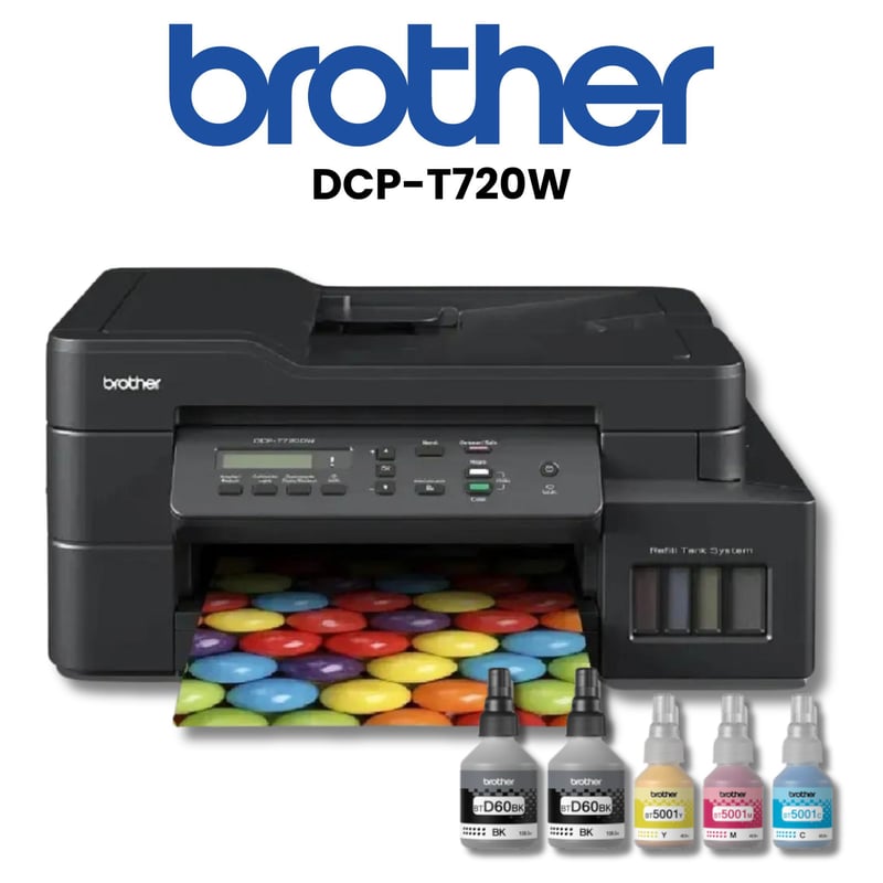 IMPRESORA MULTIFUNCIONAL BROTHER DCP - T720DW BROTHER | falabella.com