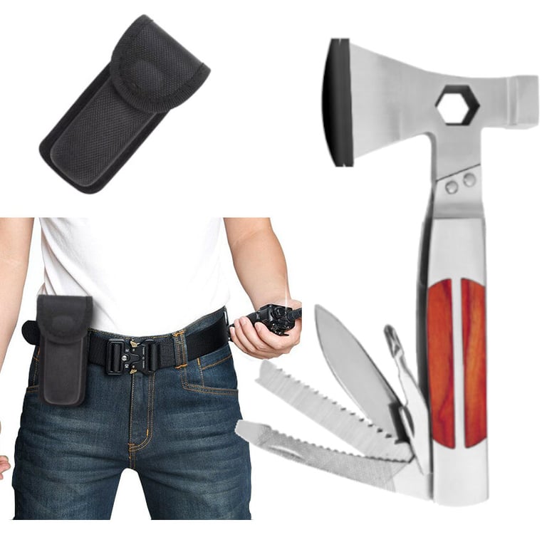 Martillo Hacha Navaja Sierra Camping Supervivencia Tactico Multi Tool ...