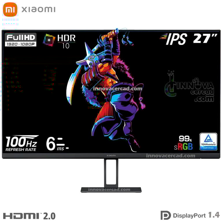 Monitor Xiaomi A27I 27 Full HD 1920x1080 IPS HDR10 100HZ XIAOMI ...