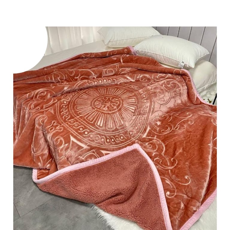 FRAZADA ATERCIOPELADA GOLDSUN RELIEVE CON CARNERO | Sodimac Perú