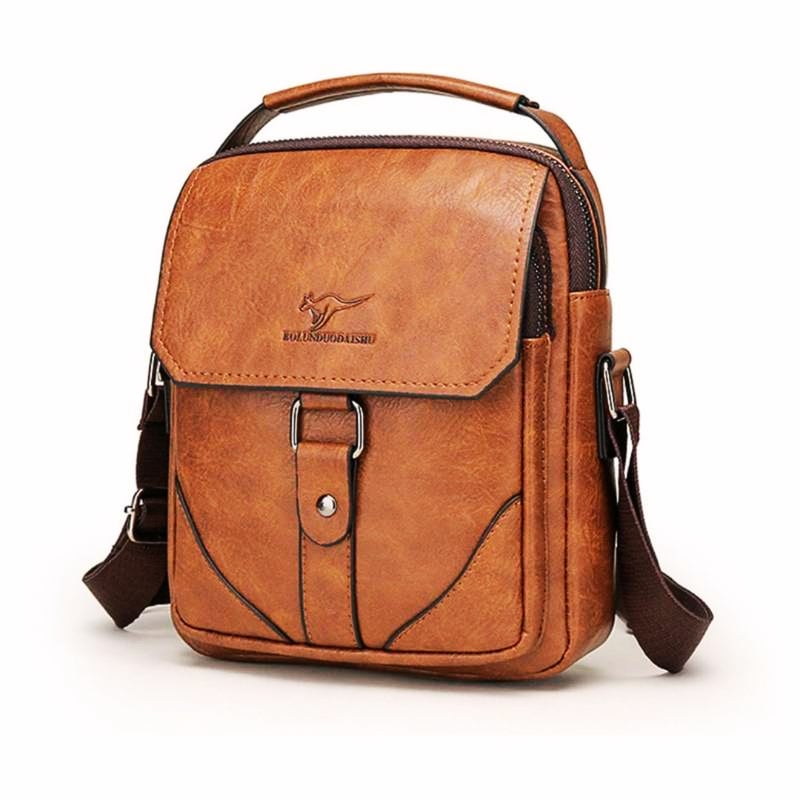 Morral Bolso para Hombre Elegante Cuero PU INSPIRA | falabella.com