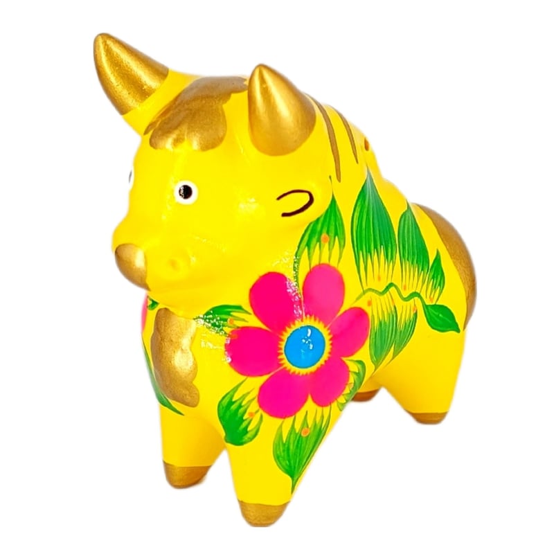 Toritos de Pucará pequeño Amarillo | Sodimac Falabella