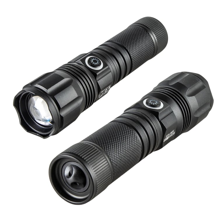 Linterna led recargable Zoom telescopico de bolsillo CAFINI | falabella.com