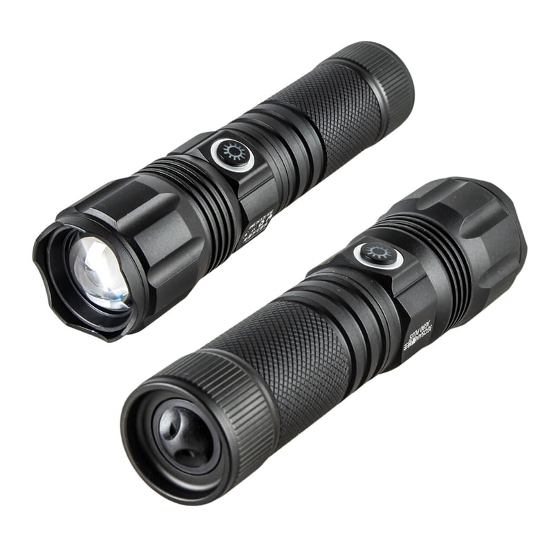 Linterna led recargable Zoom telescopico de bolsillo CAFINI | falabella.com