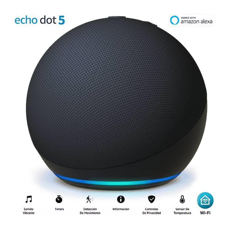 Alexa Echo Dot 5 Generación Smart Hub Parlante AMAZON | falabella.com