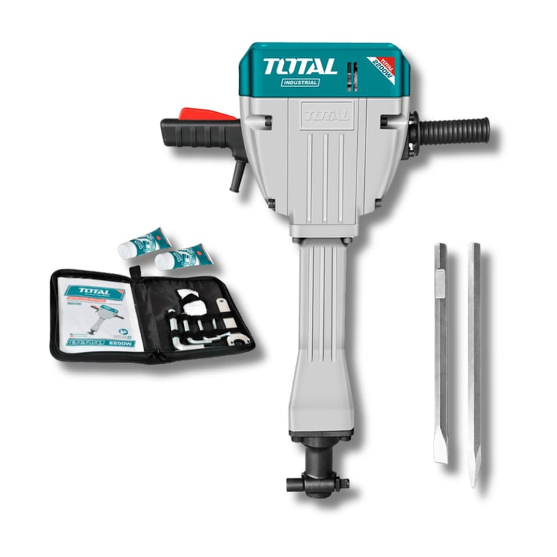 Demoledor hex 2200w 75 Joules 30Kg Industrial Total TOTAL TOOLS ...