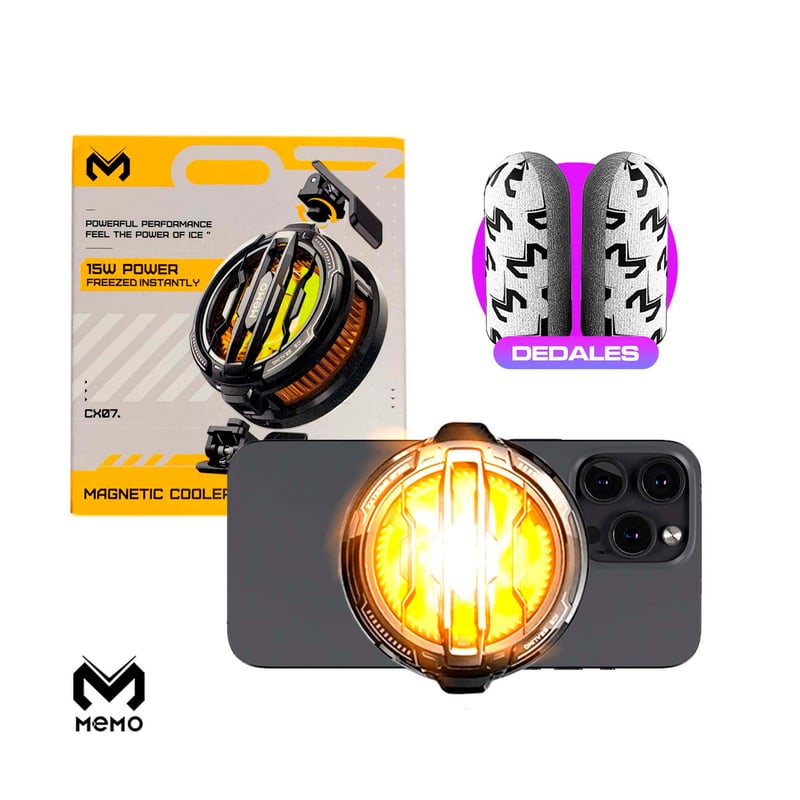 Cooler Para Celular Ventilador Para Celular Y Dedales Cx07 Memo MEMO ...