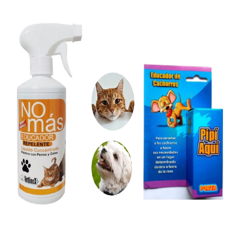 PACK "NO MAS PIPI" REPELENTE y "PIPI AQUI" Perros y Gatos OEM ...