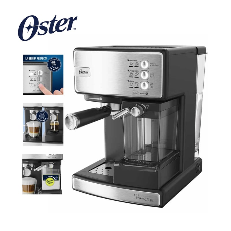 Cafetera Automática de Espresso Oster® PrimaLatte™ OSTER | falabella.com