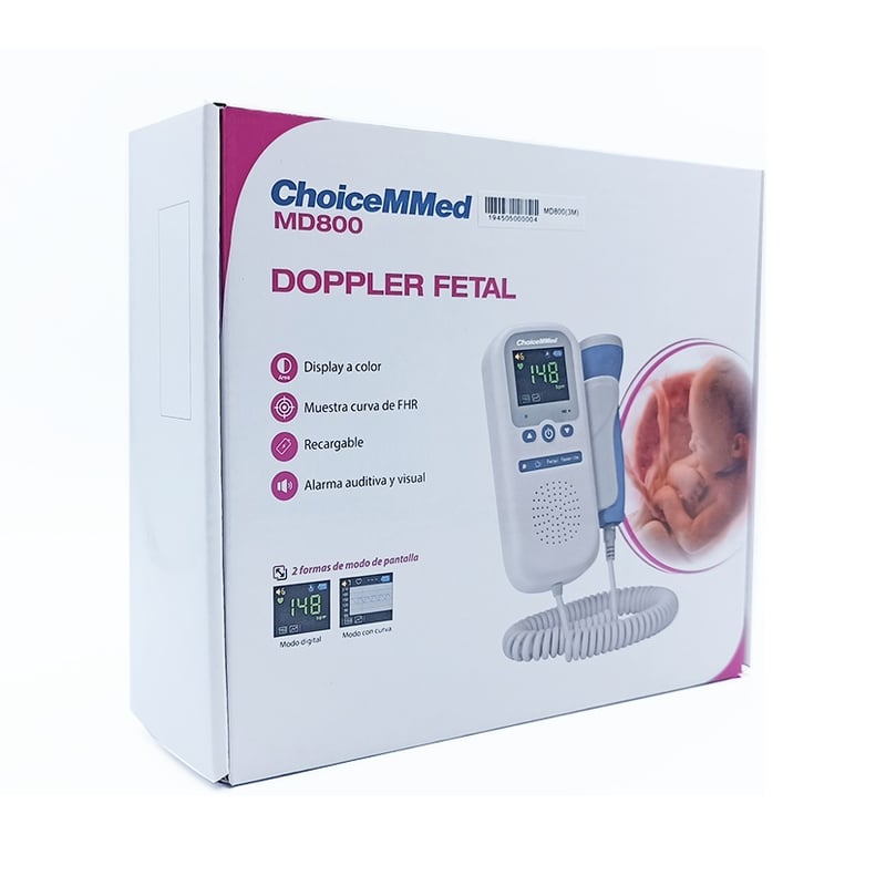 Doppler Fetal CHOICEMMED Monitor Cardiaco prenatal CHOICEMMED ...