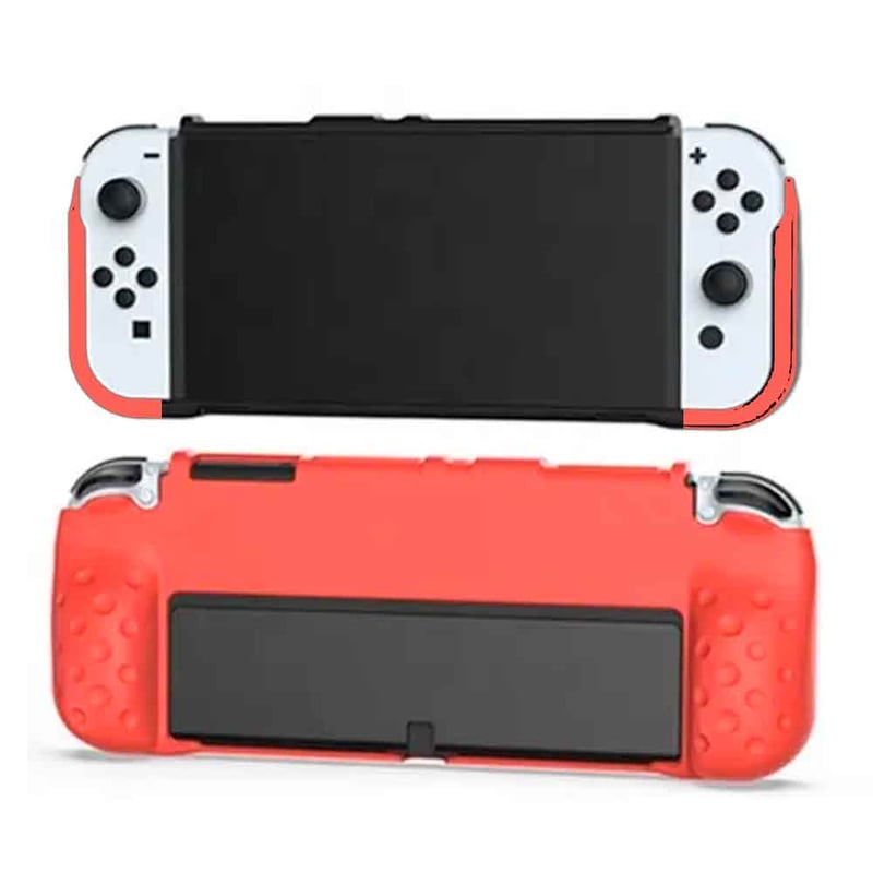 Case para Nintendo Switch Oled Silicon Rojo. VARIOS | falabella.com
