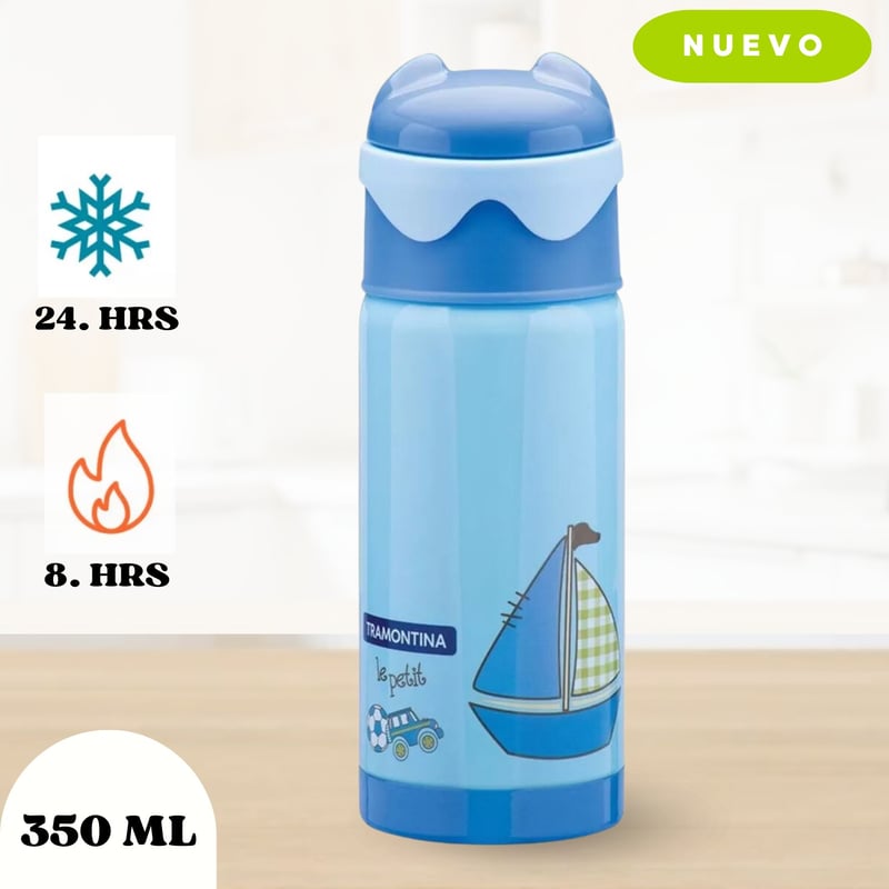 Termo Niños Le Petit Blue 350ml TRAMONTINA | falabella.com