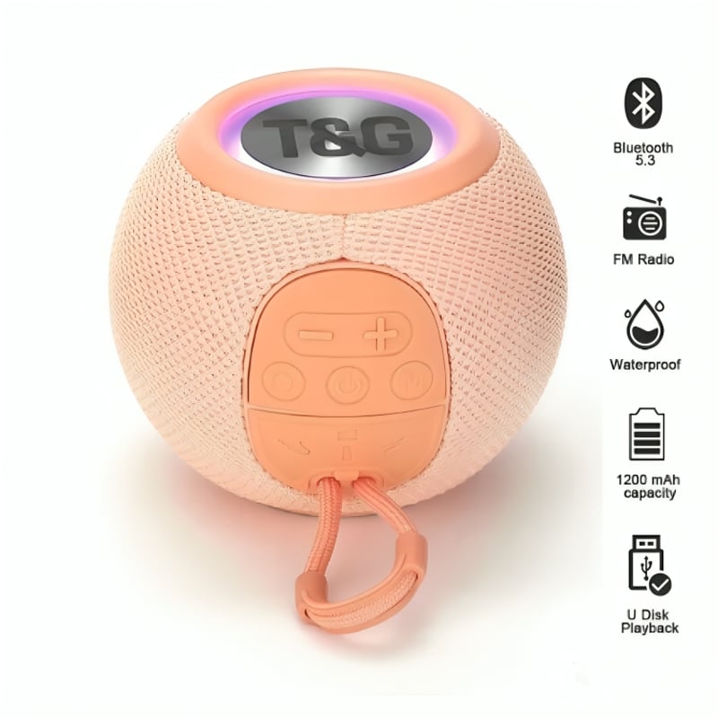 Parlante con Bluetooth Tipo Amazon Alexa Altavoz Inalámbrico Portátil ...