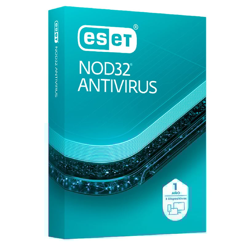 Software Eset NOD32 Anti-Virus Edicion 2024 para 3 PCs, Licencia 1 año ...
